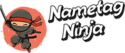 Custom nametags, free setup & shipping, no minimums - Nametag Ninja